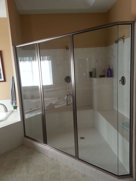 Maryland Shower Enclosures :: Semi Frameless Doors and Panels