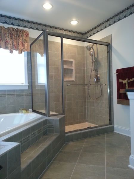 Maryland Shower Enclosures :: Semi Frameless Sliding Doors