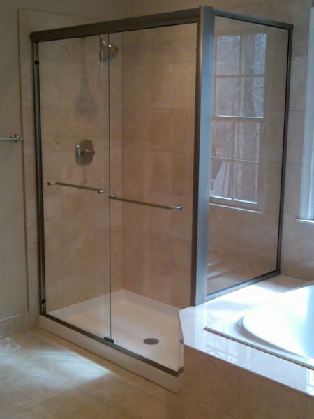 Maryland Shower Enclosures :: Semi Frameless Sliding Doors